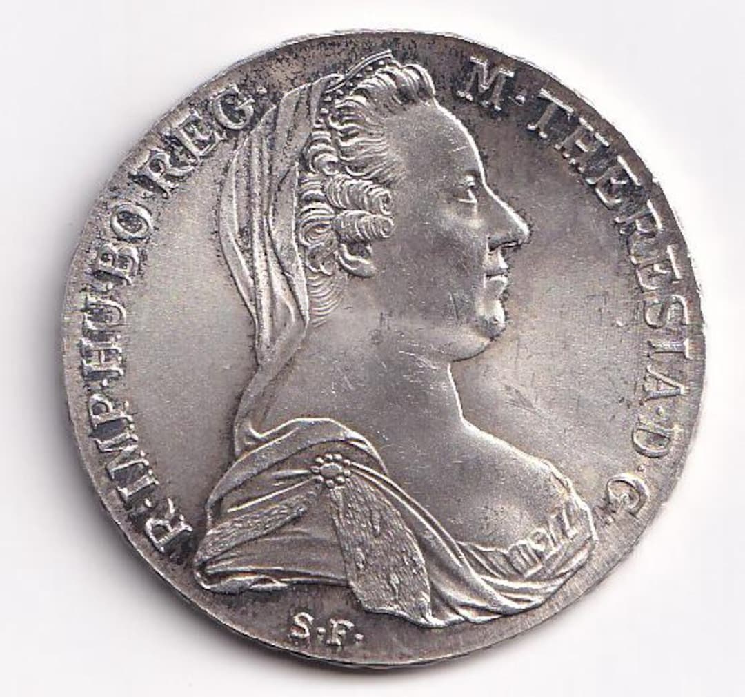 Maria Theresa Taler Burg Co Tyr 1780, Coin, Collector's Coin - Etsy