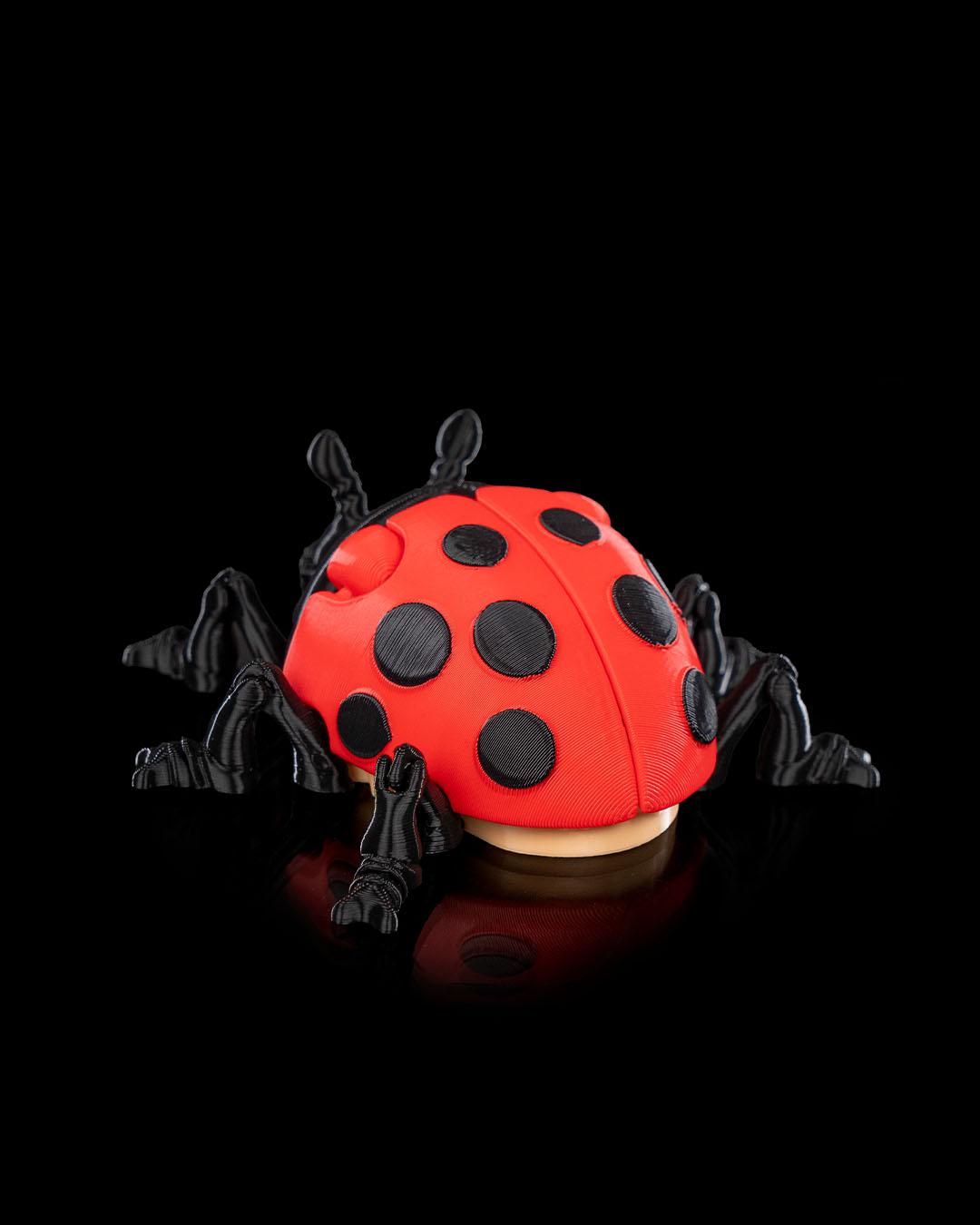 Adorable 3d-printed Ladybug Toy - Articulated, Fun, and Collectible ...