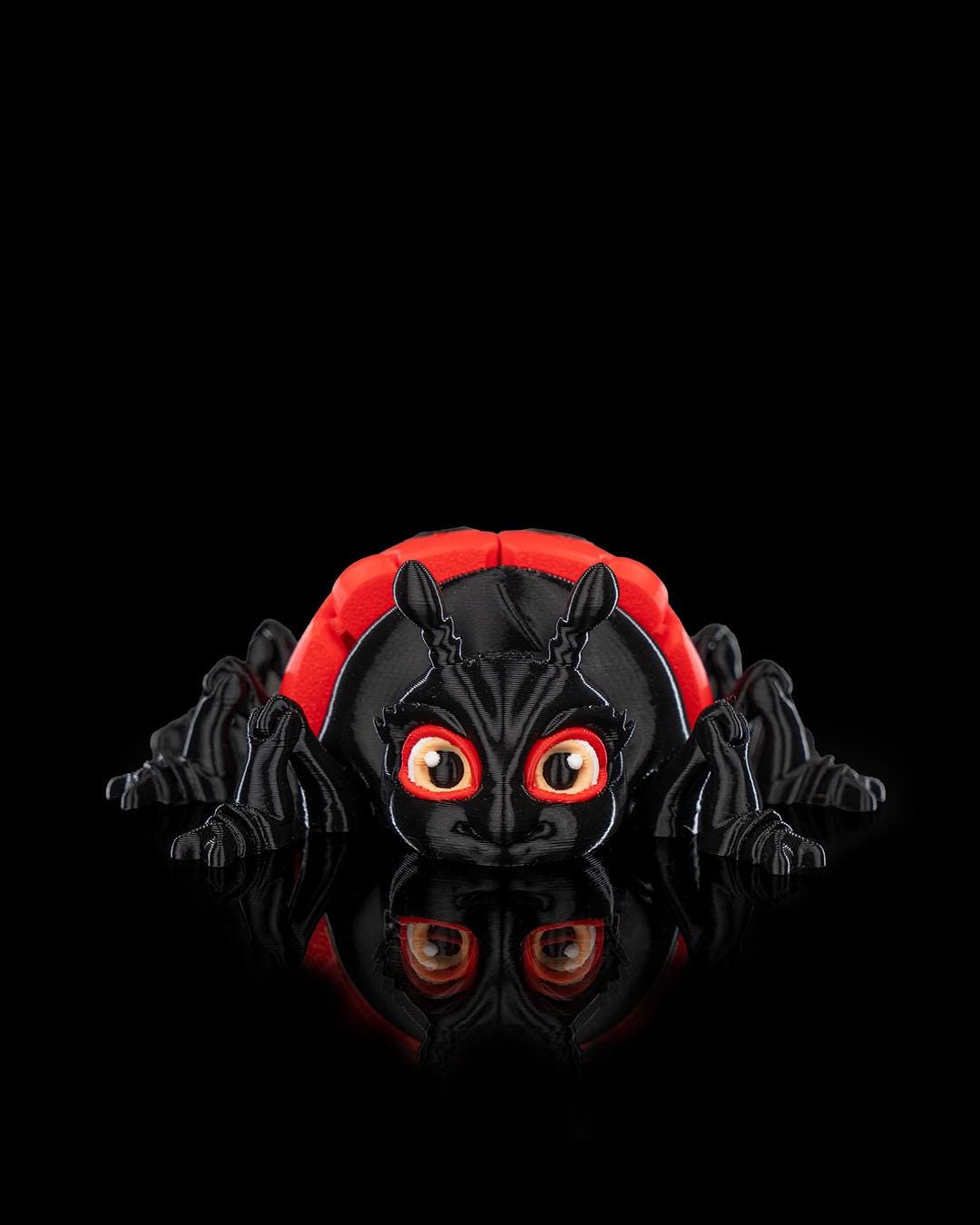 Adorable 3d-printed Ladybug Toy - Articulated, Fun, and Collectible ...