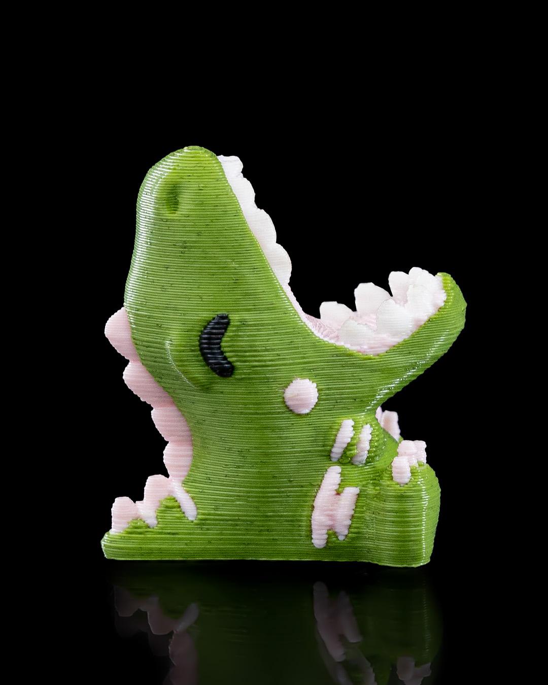 Dinosaur Stud Earrings Cute T-rex Earrings Fun eating the Ear Double ...