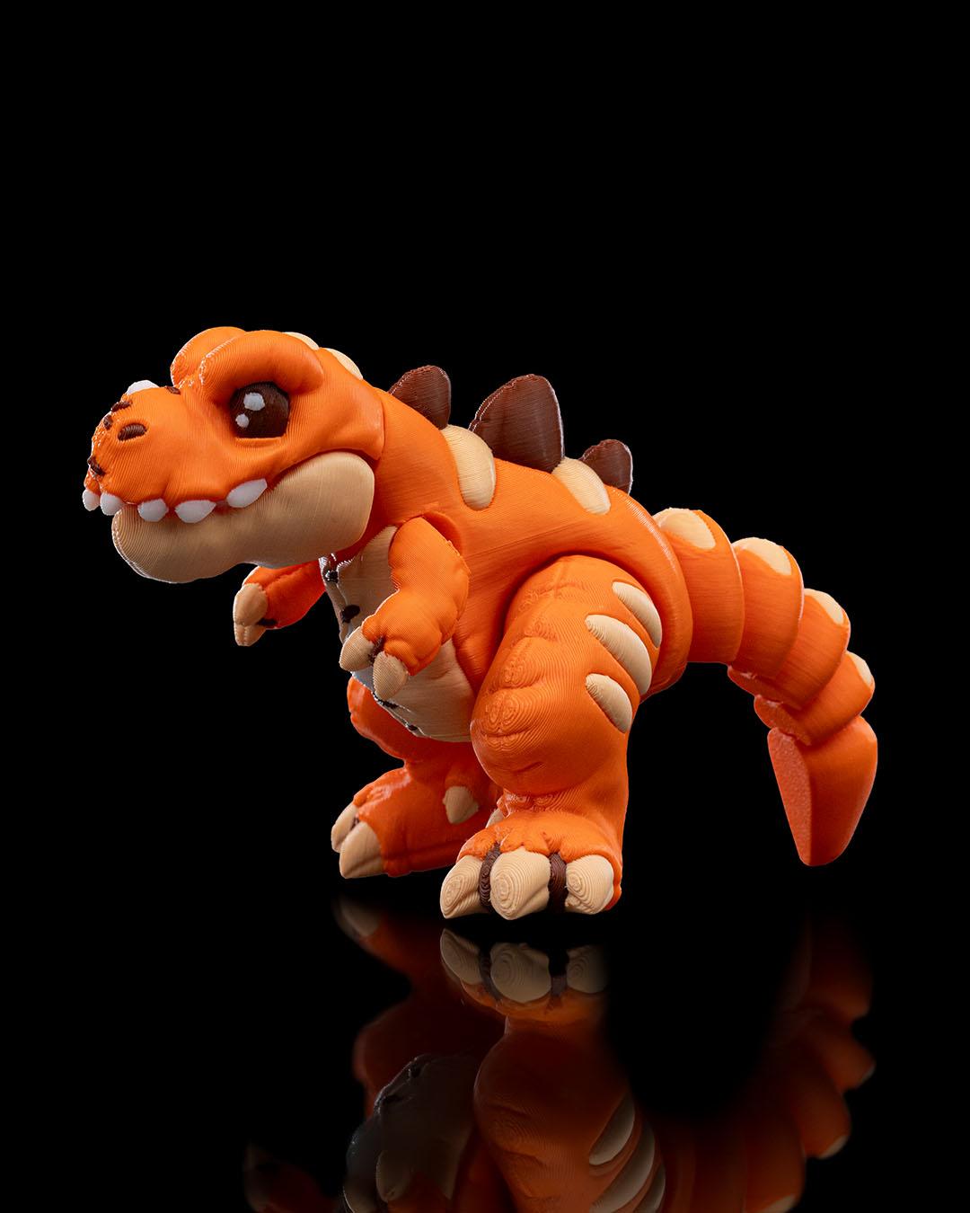 T-rex Dinosaur Adorable 3d-printed Toy - Dino Baby Shower Gift |t-rex ...