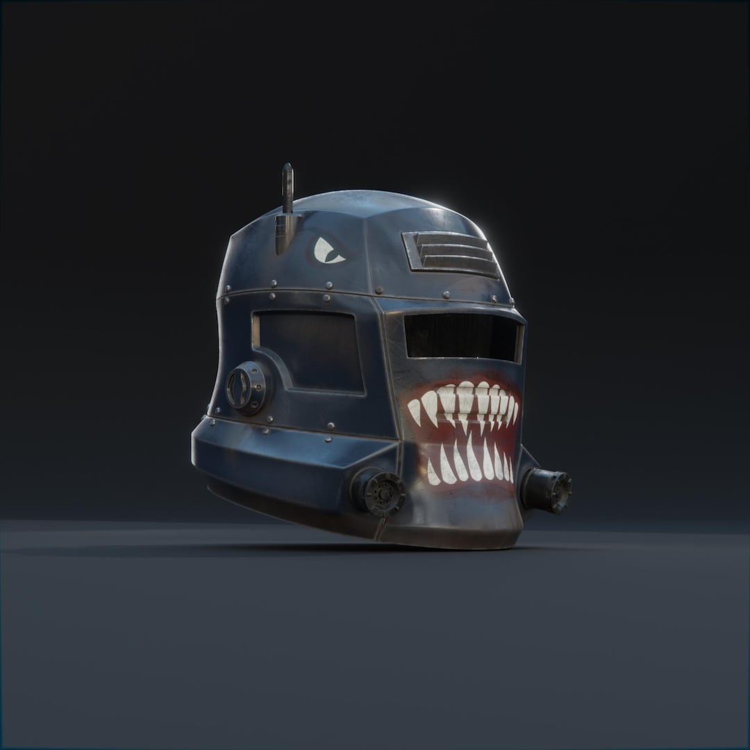 Dieselpunk Gas Mask Helmet: Star Wars Inspired Cosplay STL File for 3D ...