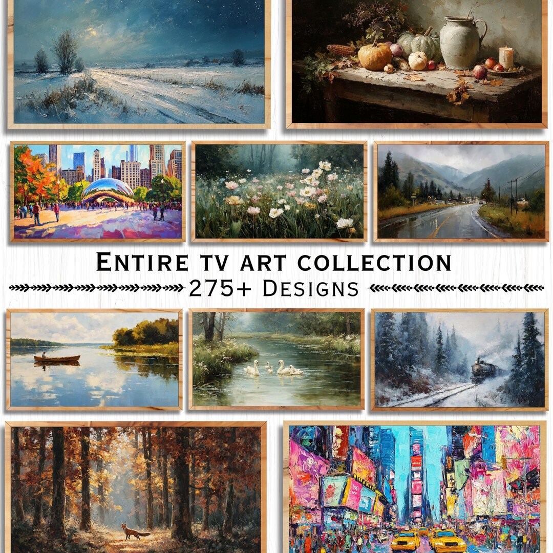 Complete Digital Art Collection for Frame TV Full Gallery Download ...
