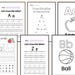 Alphabet and Numbers Learning Bundle Tracing Activities Printable PDF ...