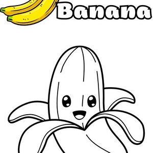 20 Fun Fruit Coloring Pages for Kids – Printable Digital Download ...