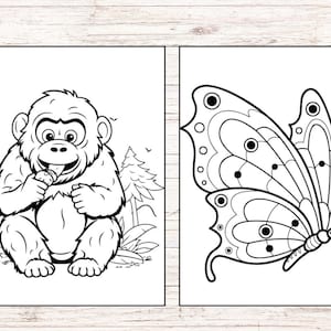 30 Summer Activity Coloring Pages for Kids | Fun Printable Art Book ...