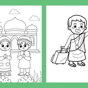 Eid Al Adha Coloring Book: 40 Pages of Islamic Art (digital Download ...