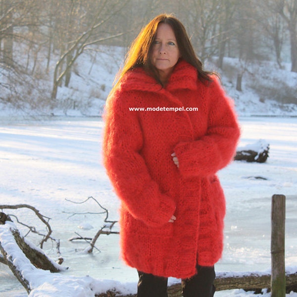 Hand Knit Jacket - Etsy