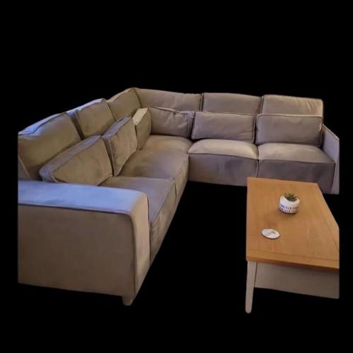 Stylish Borrius 5-seater Sofa Set | Spacious 250cm × 250cm | Modern ...