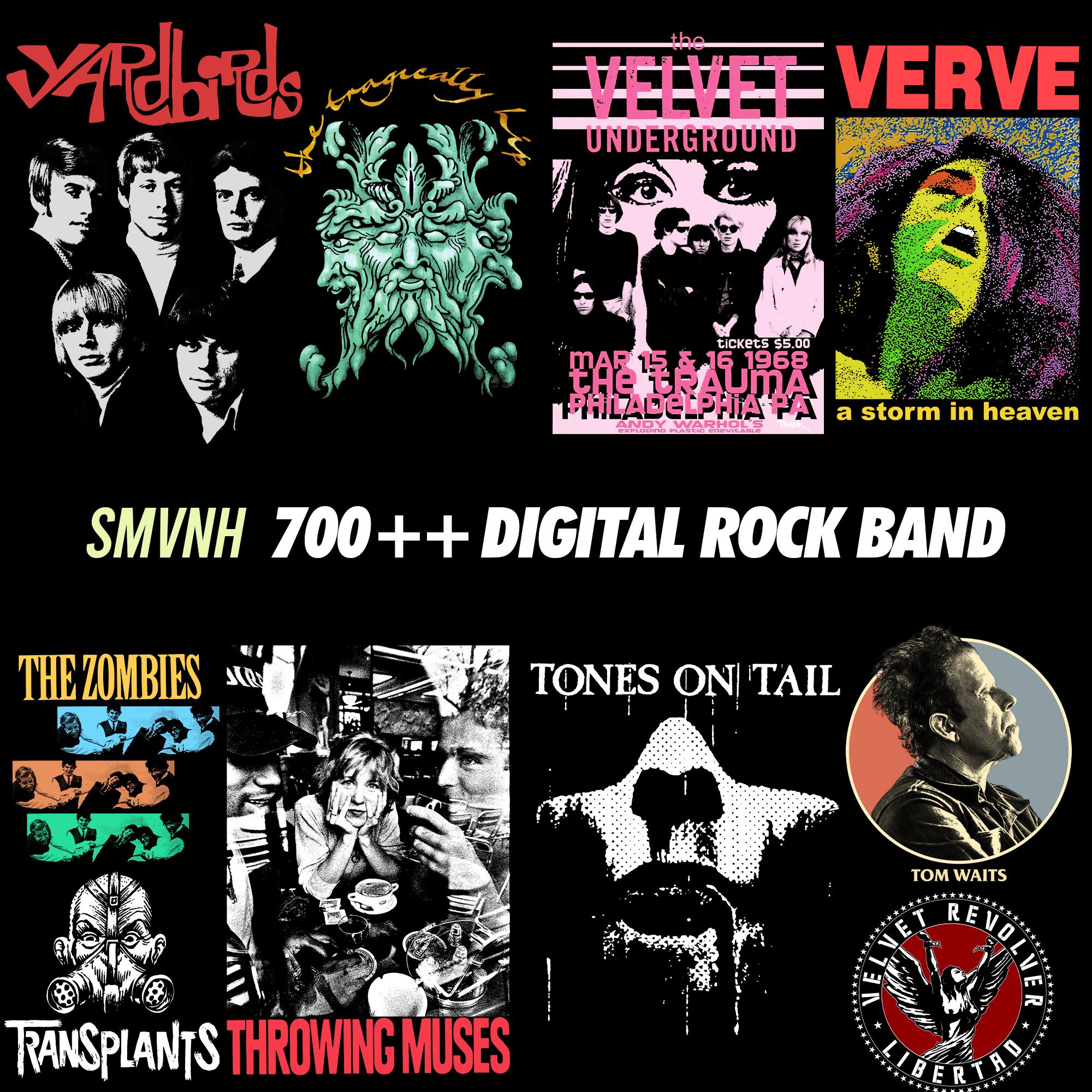 700+ Rock Band Design Bundle: DTF Sublimation & POD (PNG Digital ...
