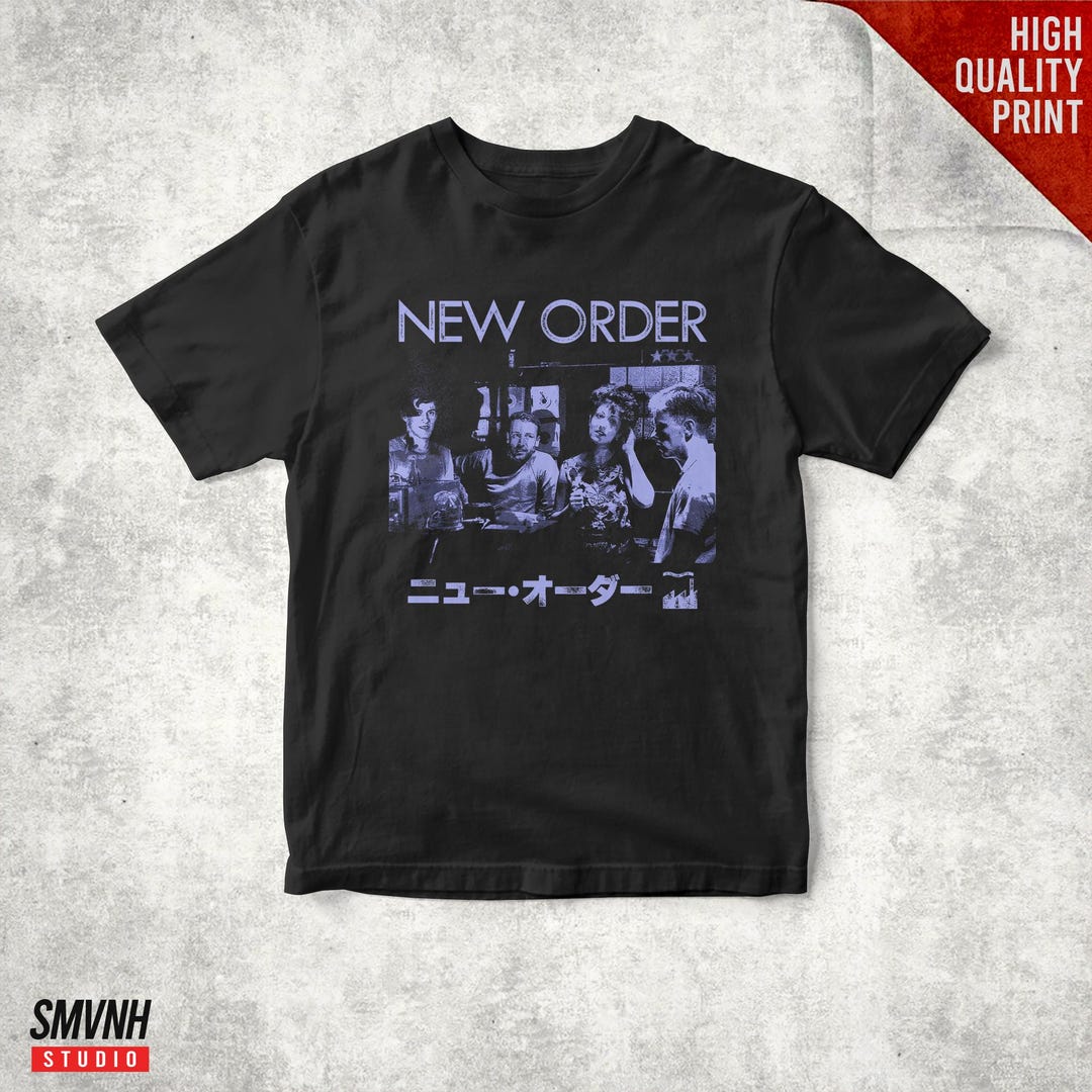New Order Vintage Unisex T-shirt - Etsy