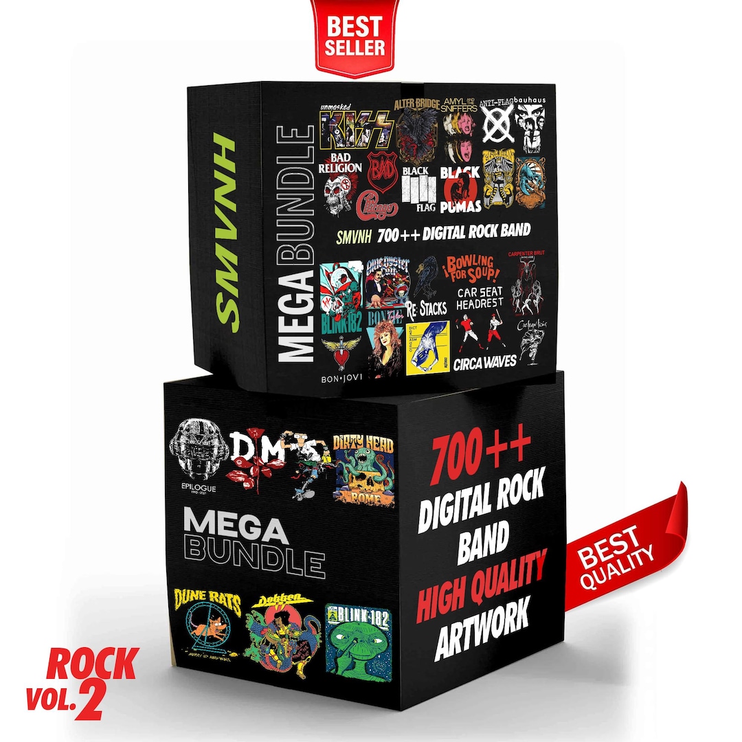 700+ Rock Band Design Bundle: DTF Sublimation PNG (digital Download) - Etsy