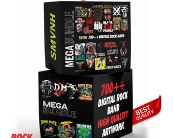 700+ Rock Band Design Bundle: DTF Sublimation PNG (digital Download) - Etsy
