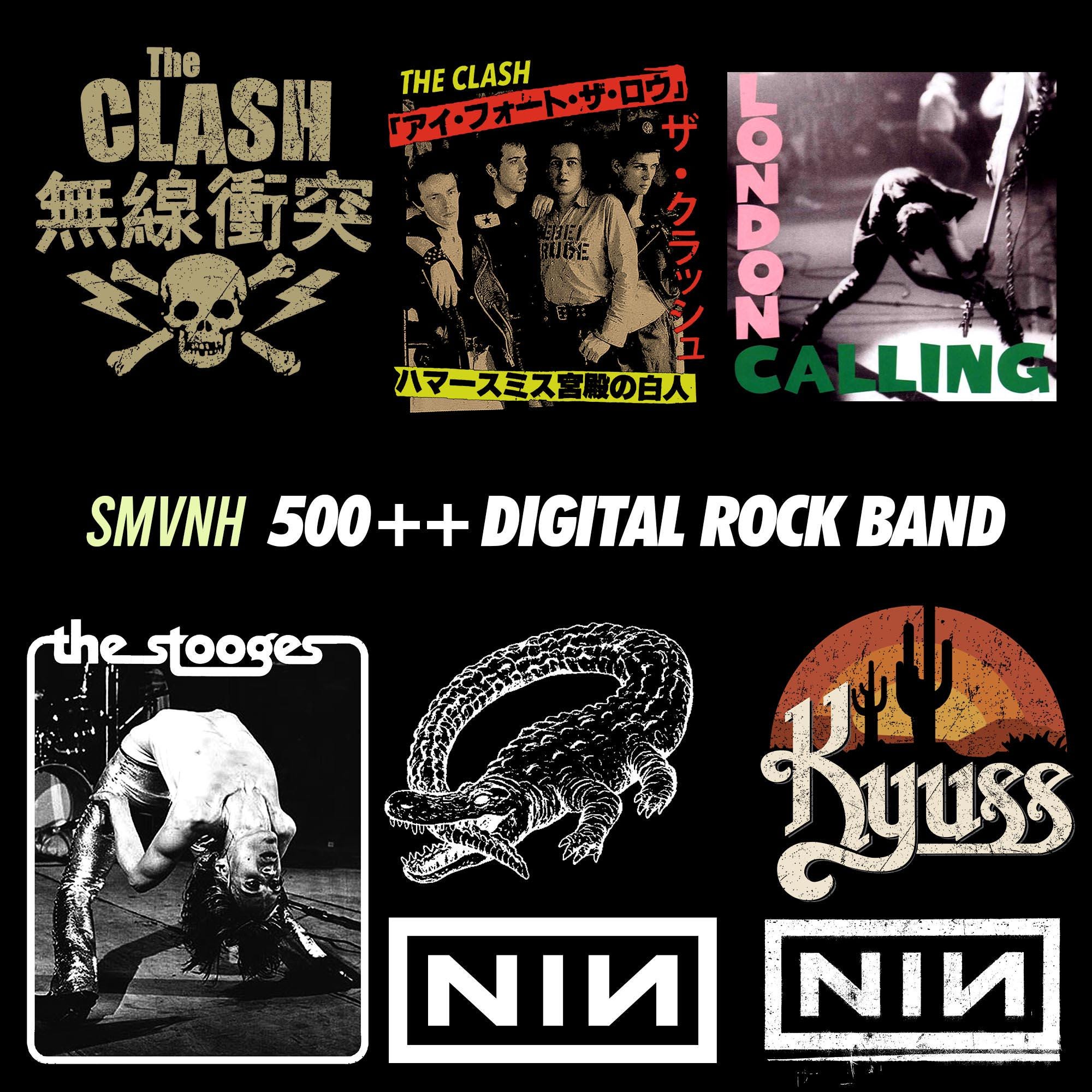 500+ Rock Band Design Bundle: DTF Sublimation, POD (digital Download ...
