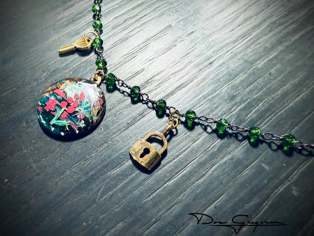 Charlie Urban Bloom Necklace - Chrome Diopside Hydro Chain With ...