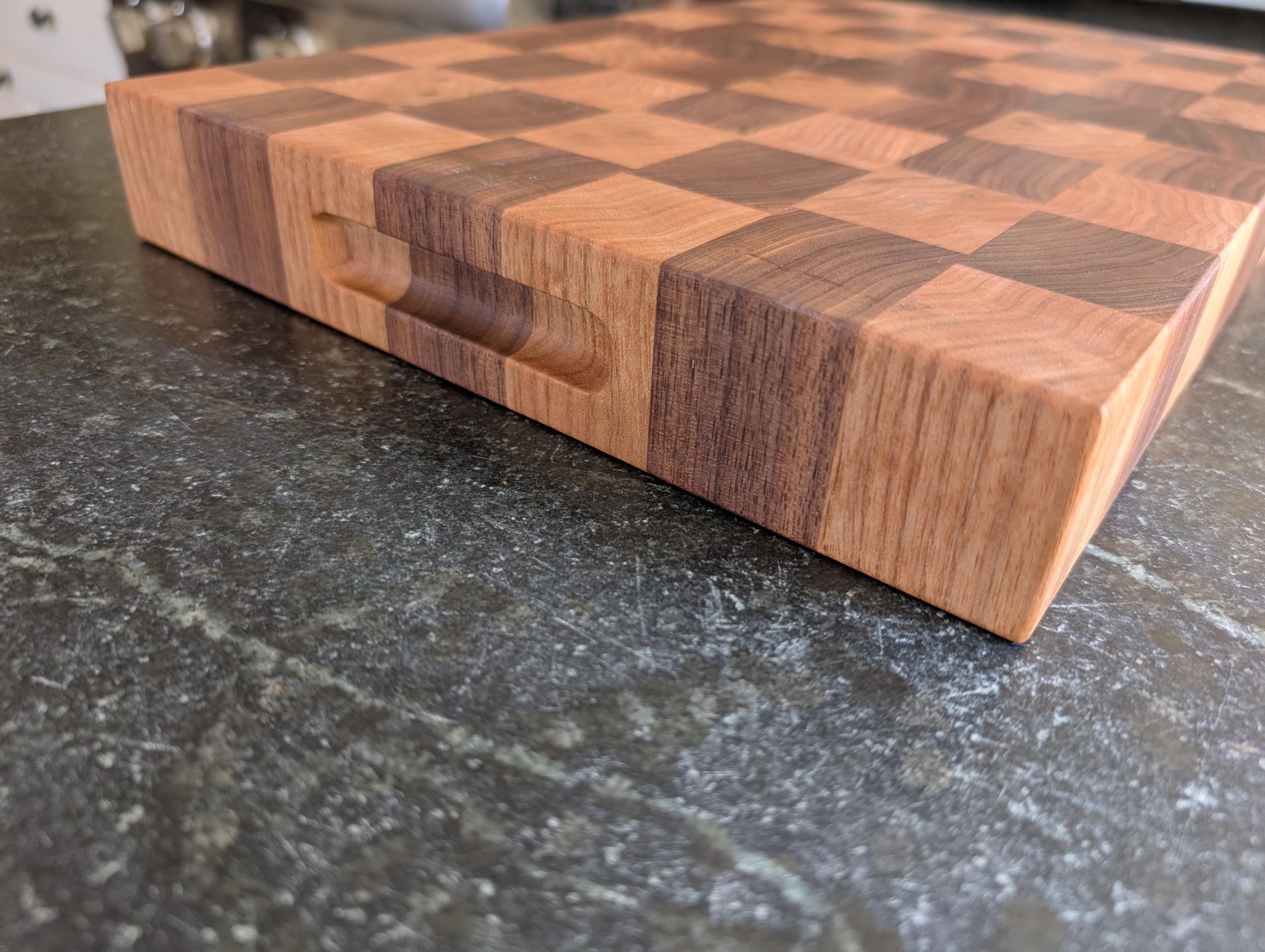 Walnut Checkerboard End Grain Cutting Board - Etsy