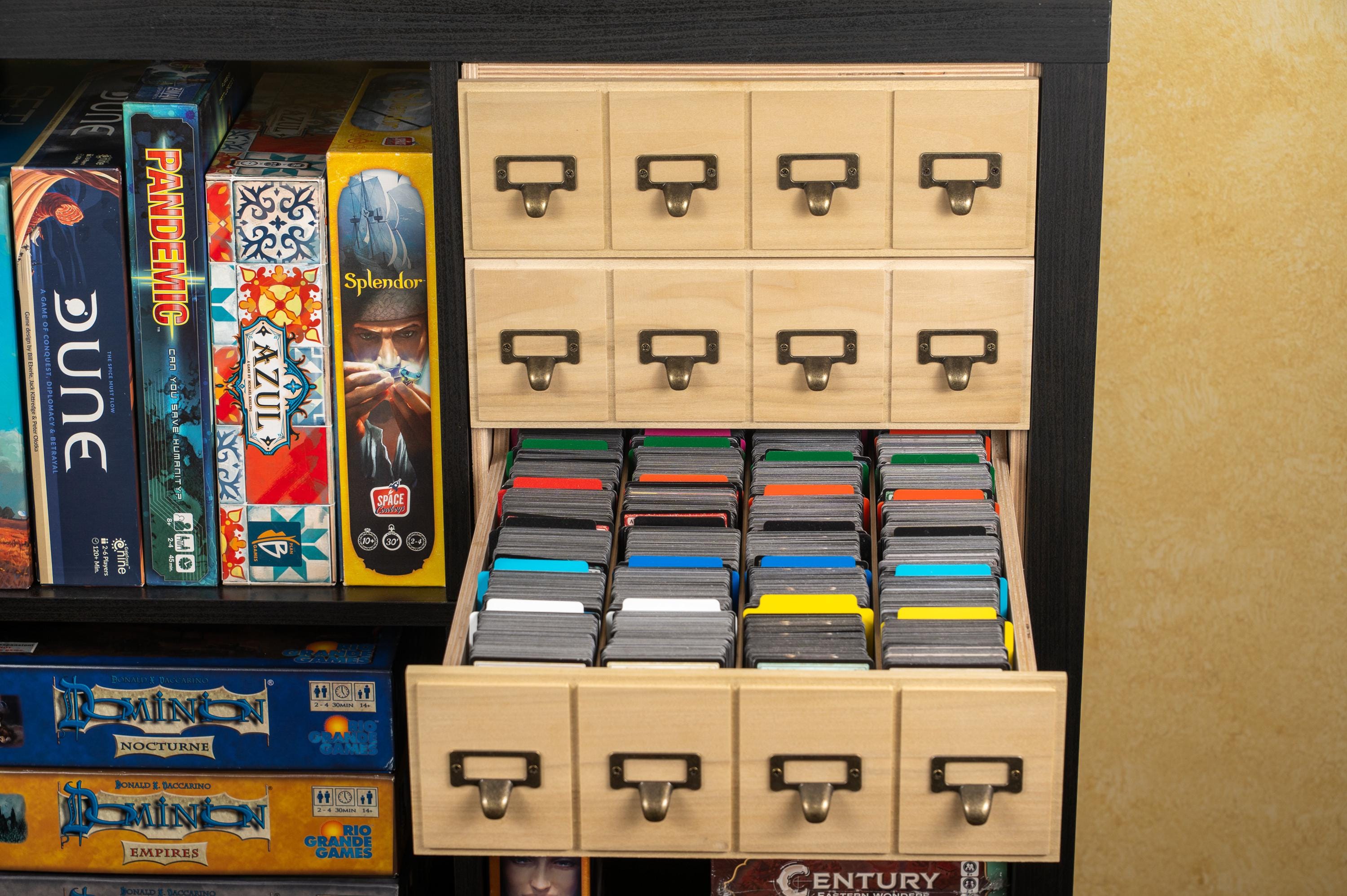 3 Drawer Card Collection Storage, Kallax Insert for MTG, Pokémon ...