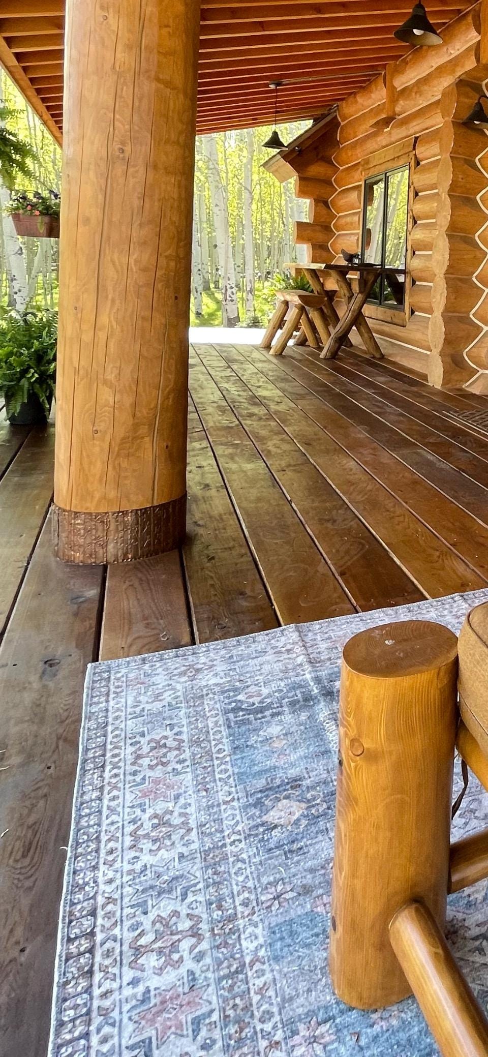 Copper, Log, Post, Porch Post Wrap, or Log Home, Jack Wrap, Porch, Aged ...