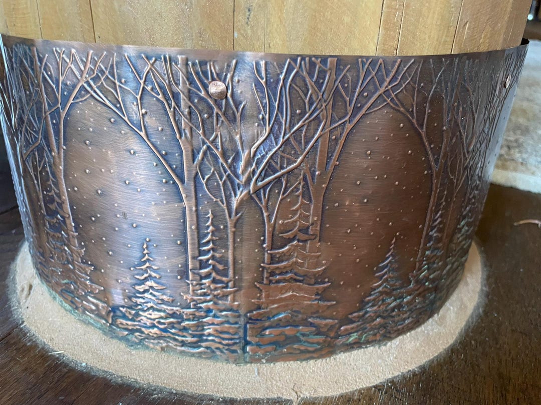 Copper Log, Porch, or Jack Wraps. 6"x 24" - Etsy