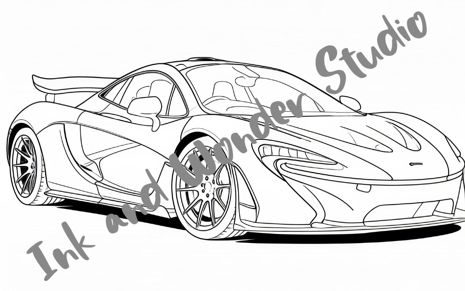 40 Iconic British Cars | Legendary Cars | Coloring Pages for Kids ...