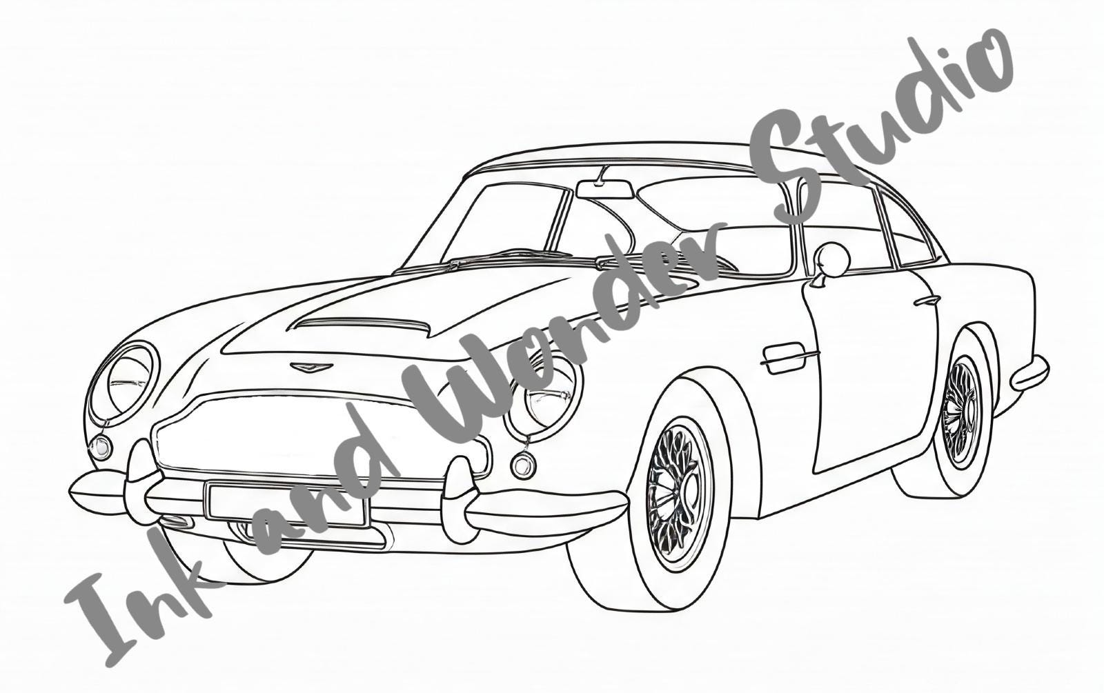 40 Iconic British Cars | Legendary Cars | Coloring Pages for Kids ...
