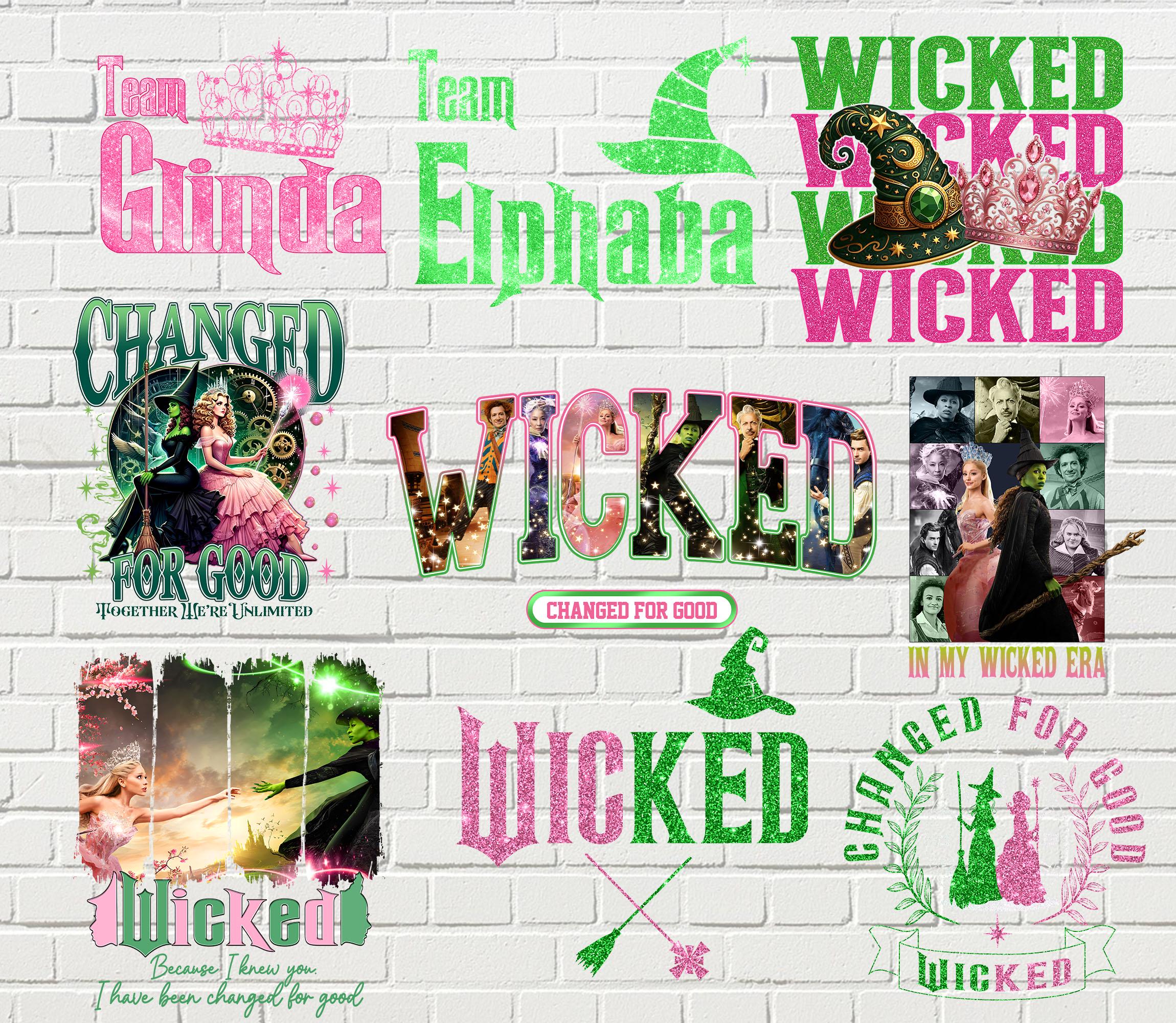 Changed for Good Png, Wicked Movie PNG, Wicked Png, Witch Pink and ...