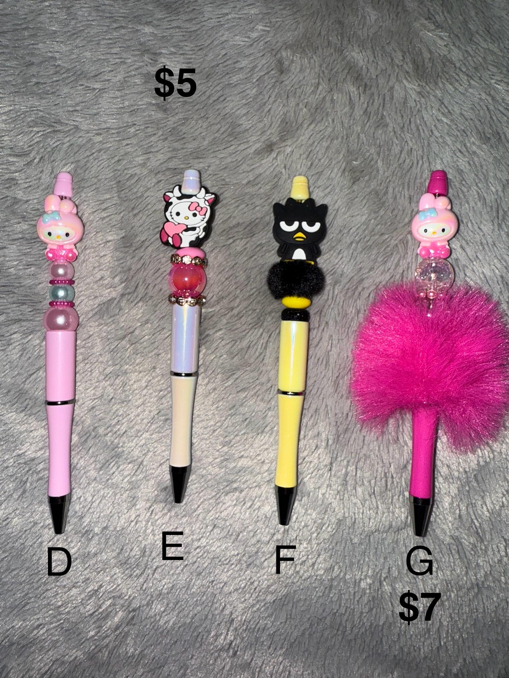 Hello Kitty and Friend Pens - Etsy