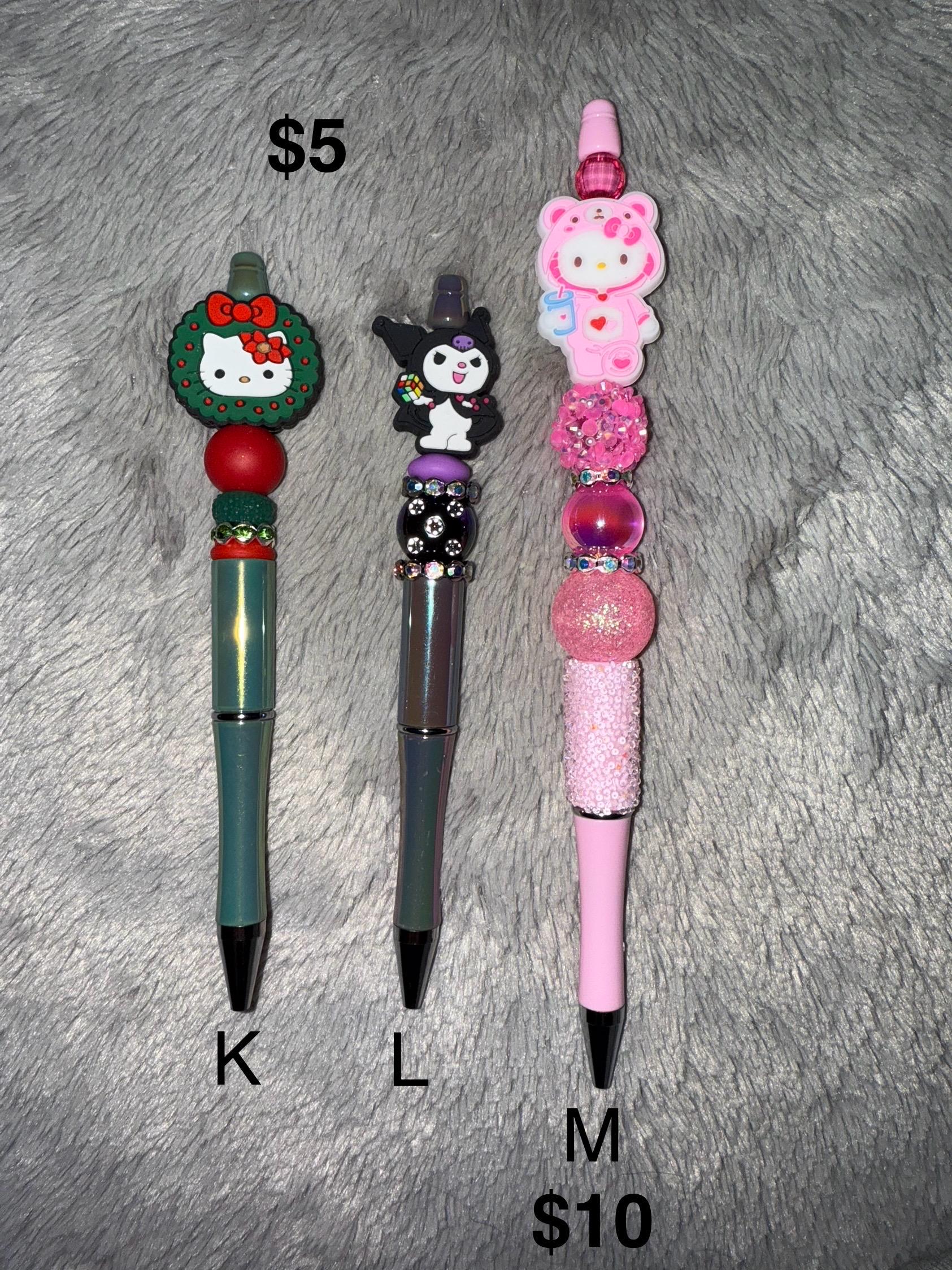 Hello Kitty and Friend Pens - Etsy
