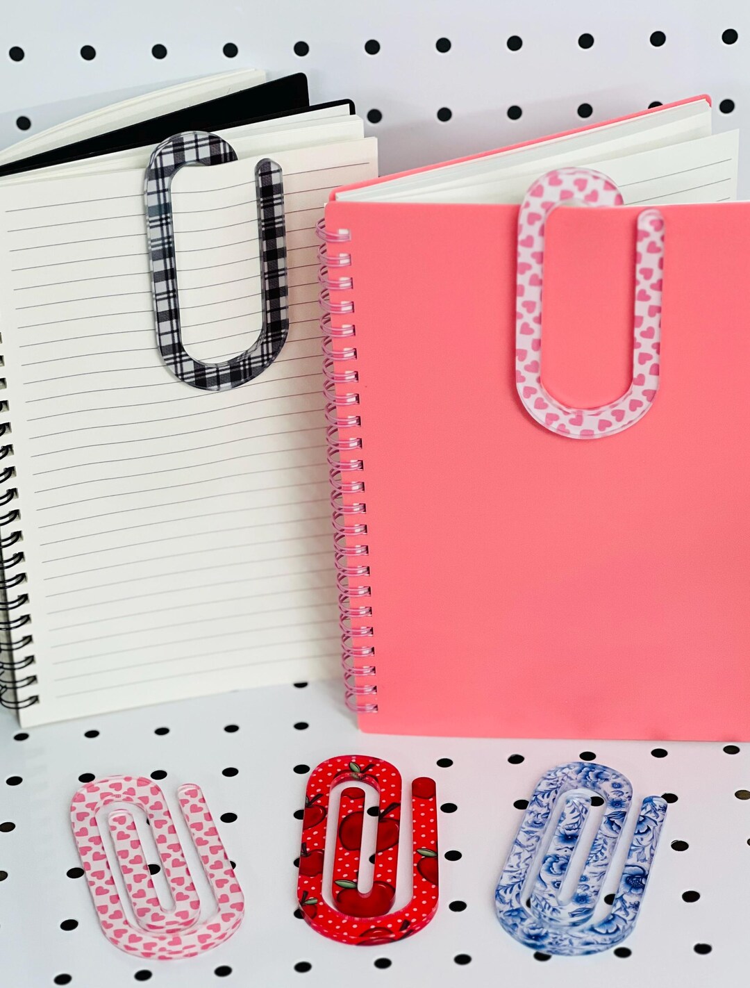 Jumbo Paperclip Bookmarks | Acrylic Paperclip | | Sublimation Design ...