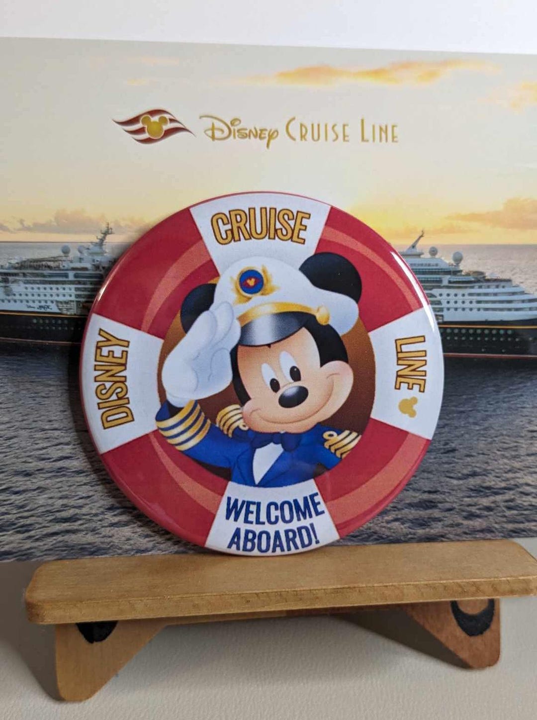 Disney Cruise Linewelcome Aboard Door Magnet captain Mickey Door ...