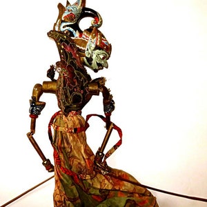 ANTIQUE BALI Puppet,30 Rod Puppet,wayang Golek Gatotkaca,indonesia Folk ...