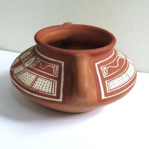 POLYCHROME POTTERY Venezuela,vintage Handmade,hand Painted Folk Art ...