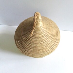 TUTSI BASKET With Lid,vintage Handmade Folk Art Woven Basket,rwanda ...