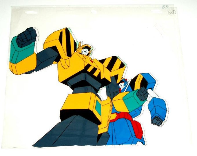 JAPANESE ANIMATION CEL, Original Toei Films Transformer Series 1960's ...