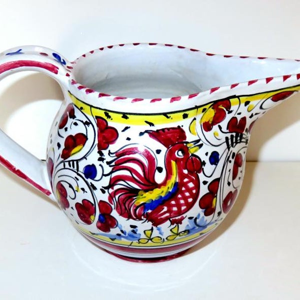 Rooster Pitcher - Etsy