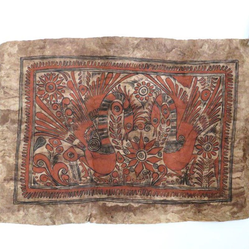 Amate Bark Painting - Etsy