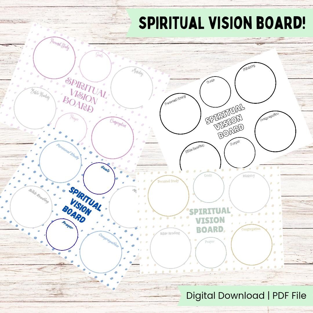 2026 JW Spiritual Vision Board! - Etsy