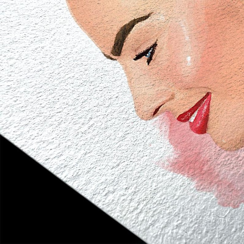 Margot Robbie movie Poster Fine Art Print, Giclée Print, Limited ...