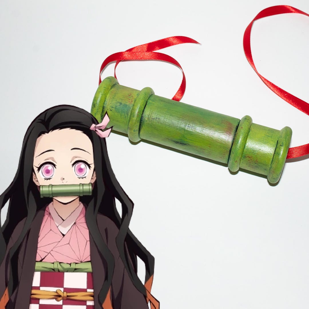Bamboo Nezuko Demon Slayer Prop Cosplay - Etsy