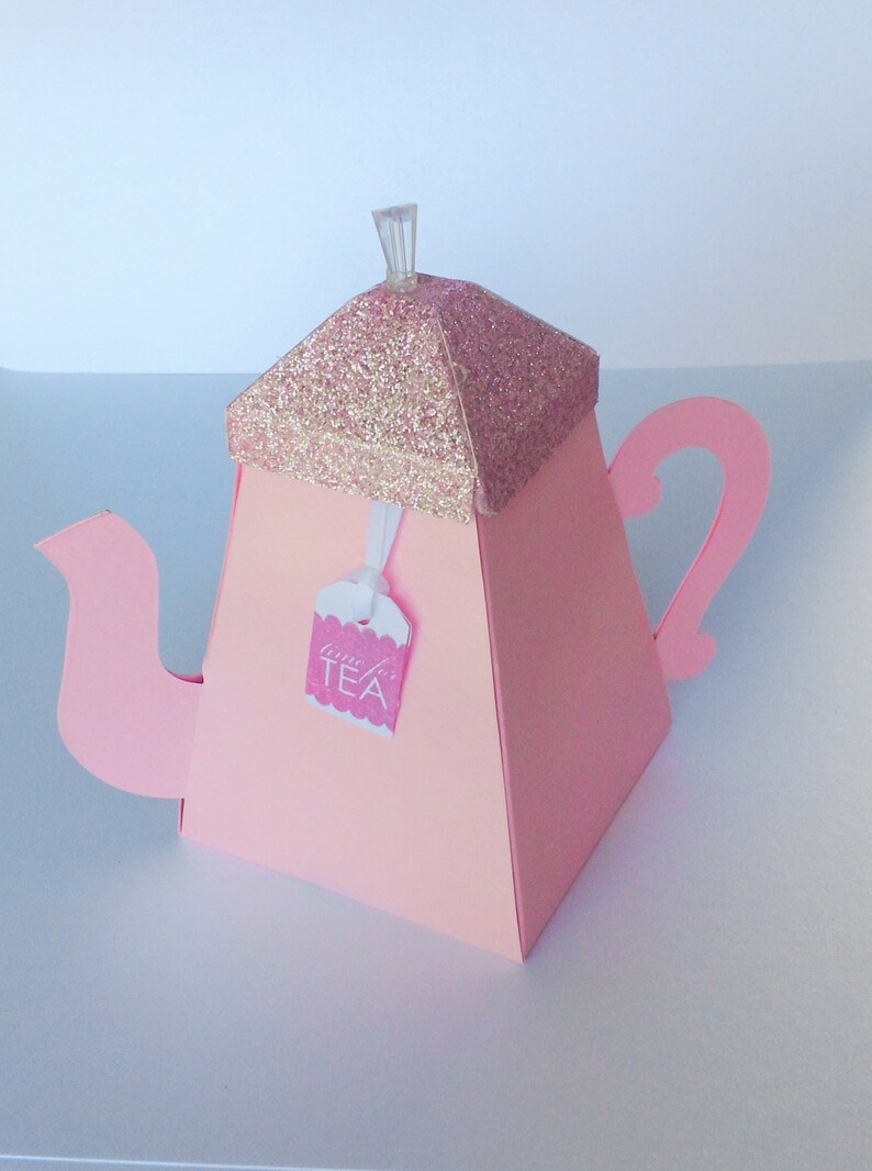 Teapot Favor Box - Etsy