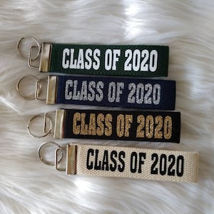 Class of 2023 2024 2025 2026 Keychain Wristlet Key Fob - Etsy