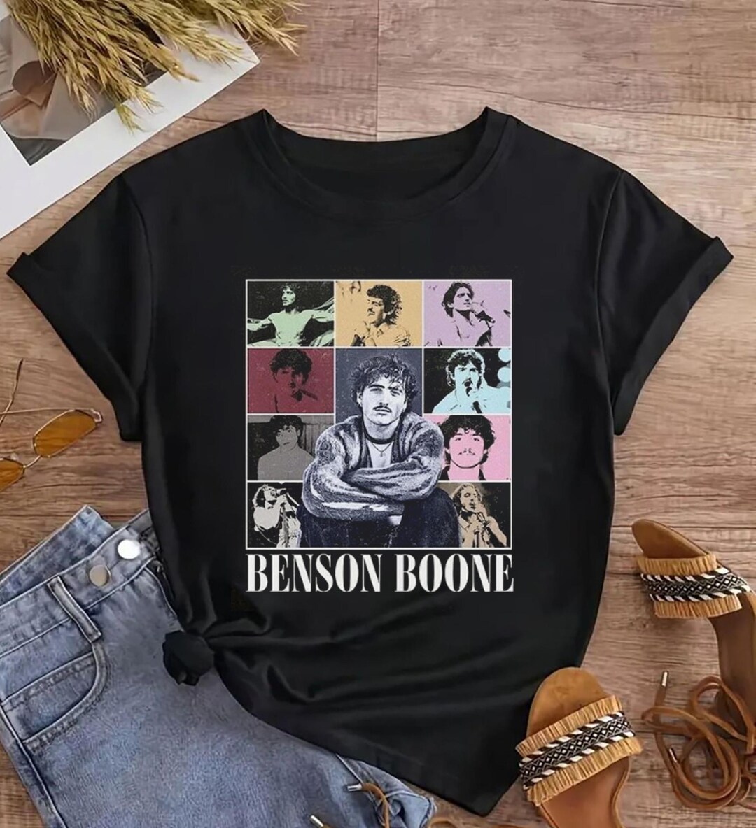 Benson Boone Bootleg Shirt, 90s Vintage Benson Boone T-shirt, Benson ...