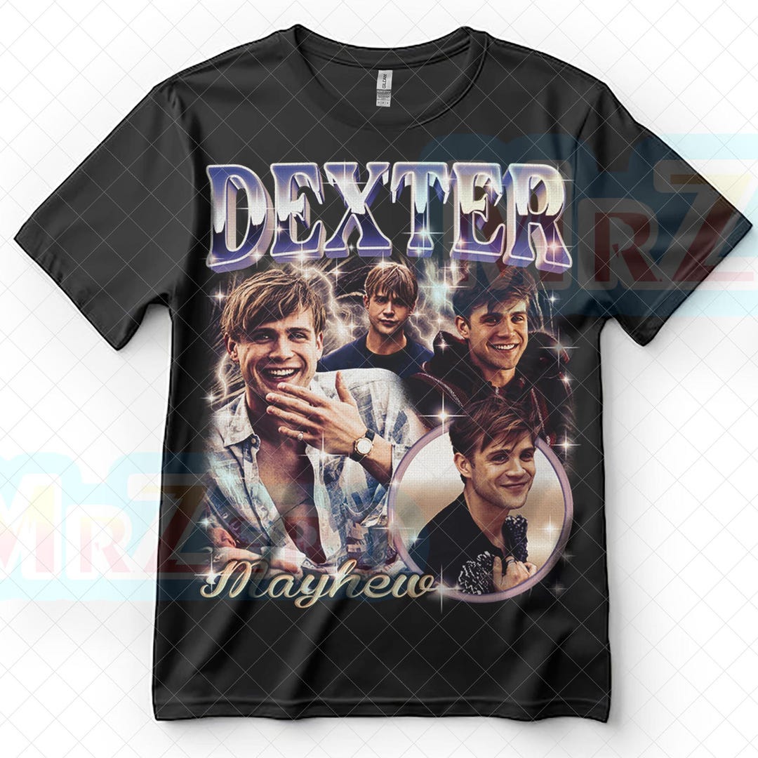 Ready and Custom T-shirt Dexter Mayhew Shirt Vintage Tee Unisex Adult ...