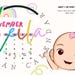 2025 Colorable Interactive Calendar | Adorable Kids Wall Planner ...