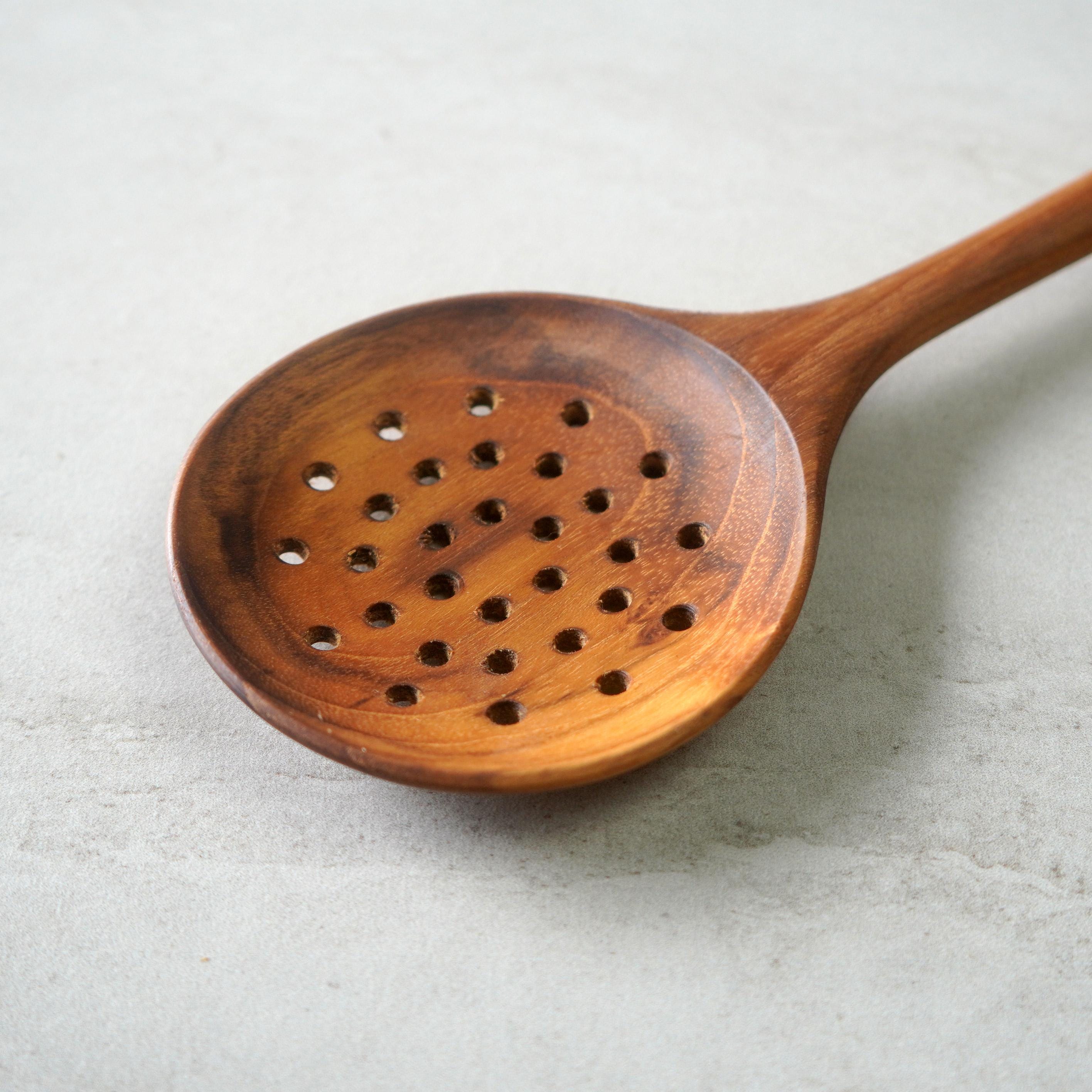 4-piece Wooden Kitchen Utensils Set Includes Turner, Spatula, and Ladle ...