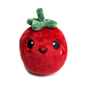 Tomato Plush | Stuffed Tomato Toy | Kawaii Plush Toy | Gifts for Him ...