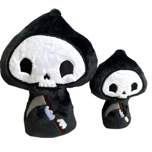 LARGE Grim Reaper Death Plush Toy Funeral Director Gift Halloween Plush ...