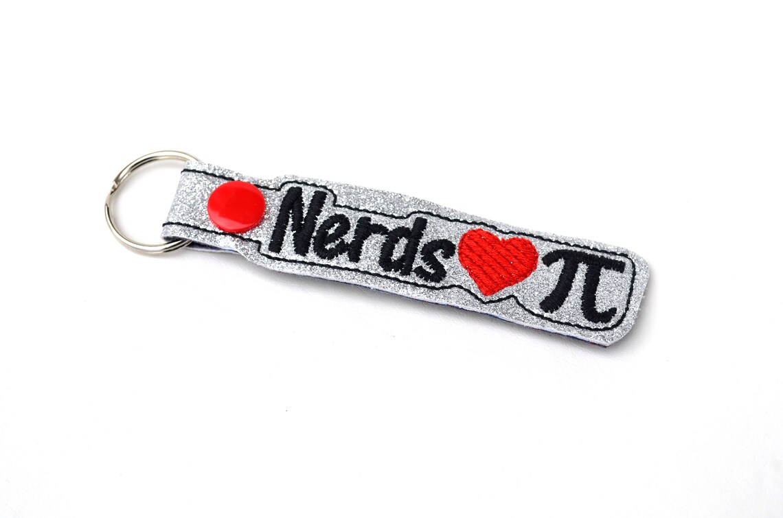 Nerds Love Pi Keychain Nerdy Keychain Gifts for Nerds | Etsy