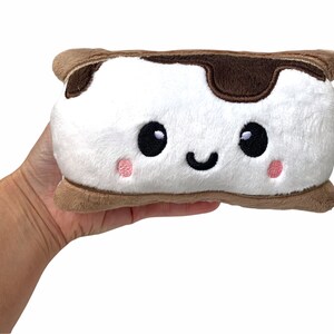 Smore Plush Toy | Stuffed Smores | Kawaii Smore Toy | Marshmallow ...