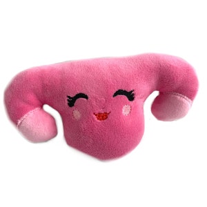 Plush Uterus | Plush Womb | Stuffed Uterus Plush | Kawaii Womb Pillow ...